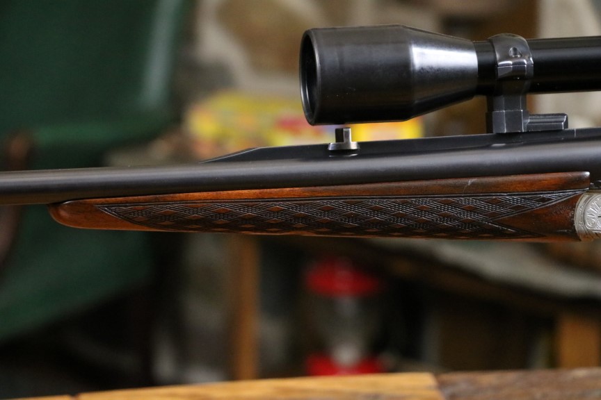 Ludwig Borovnik Ferlach Austria Double Rifle with Zeiss 7mm Rem Mag. at ...