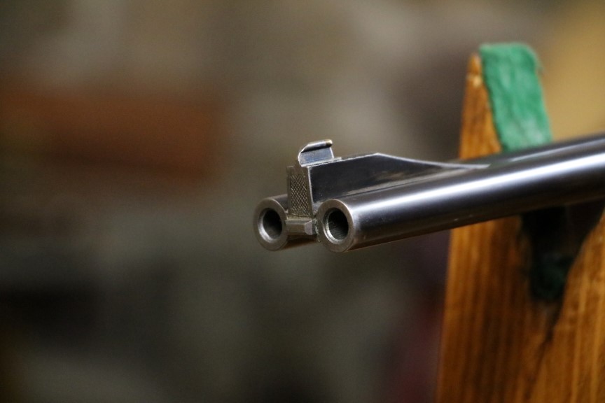 Ludwig Borovnik Ferlach Austria Double Rifle with Zeiss 7mm Rem Mag. at ...