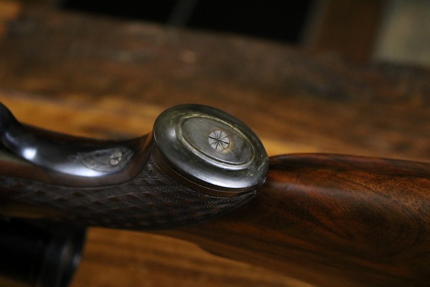 Ludwig Borovnik Ferlach Austria Double Rifle with Zeiss 7mm Rem Mag. at ...