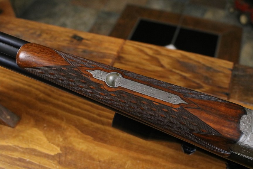 Ludwig Borovnik Ferlach Austria Double Rifle with Zeiss 7mm Rem Mag. at ...